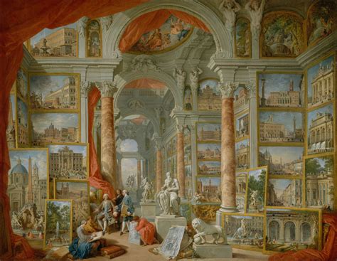 Wallpaper Classical Art Europe Giovanni Paolo Panini Ancient Rome