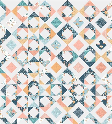 Lost In The Shuffle Quilt Pattern Pdf Digital Download Etsy