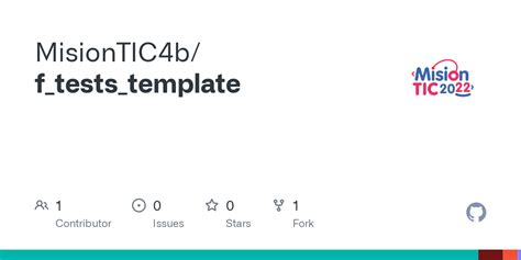 Github Misiontic4bfteststemplate