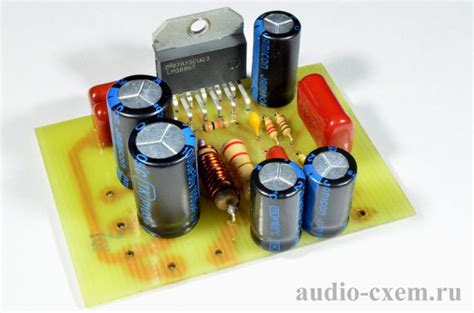 Lm3886 Audio Power Amplifier Circuit