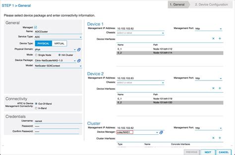 Add Citrix Adc As A Device In Cisco Aci Using Apic Citrix Adm In