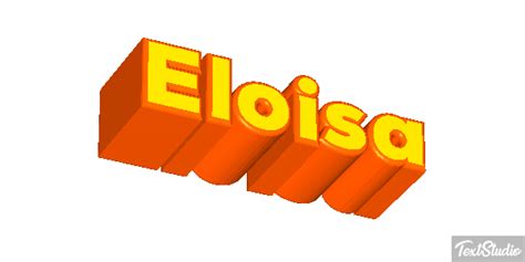 Eloísa Nombre Diseños De Logotipos  Animados