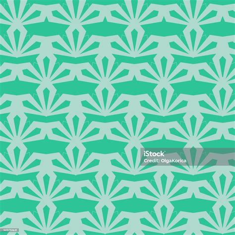 녹색 민트 아라베스크 추상적 인 이음새가 없는 무늬 직물을 위한 배경을 가진 디지털 종이 0명에 대한 스톡 벡터 아트 및 기타 이미지 0명 귀여운 그래픽 프린트