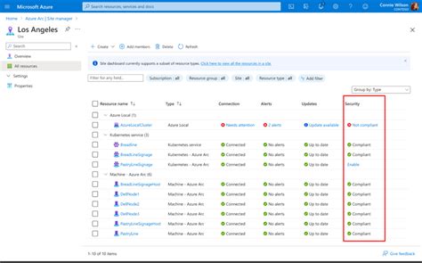 檢視安全性合規性狀態 Azure Arc Microsoft Learn