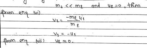 elastic collision in one dimension maths and physics with pandey sir