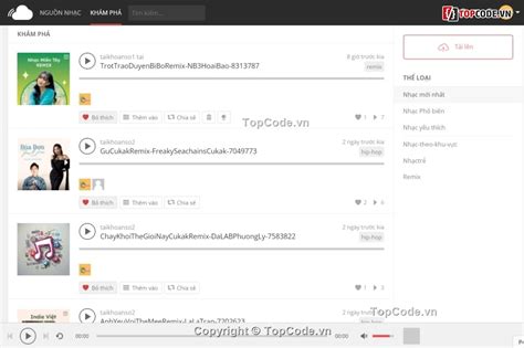 Full Code Php Website Nghe Nhạc Wemusic đầy đủ Chức Năng