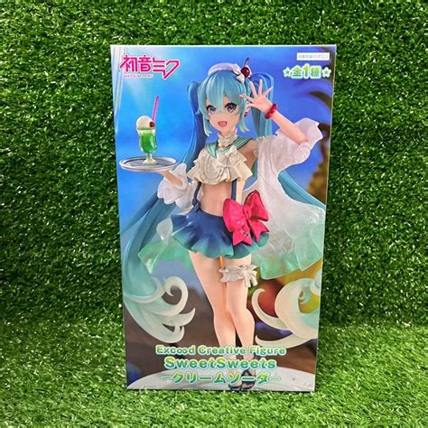 Vocaloid Hatsune Miku Exceed Creative Sweets Melon Soda Float Furyu Shopee Philippines