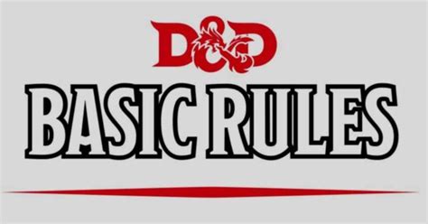 Dnd 5e Basic Rules — Summary And Guide For New Players