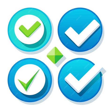 Premium Vector Checkmark Icon Checkmark Vector Set Checked Check Box Sign Approved Symbol