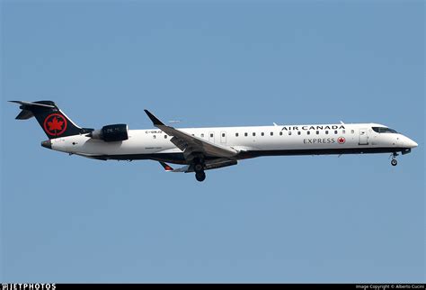 C Gnjz Bombardier Crj 900lr Air Canada Express Jazz Aviation Alberto Cucini Jetphotos