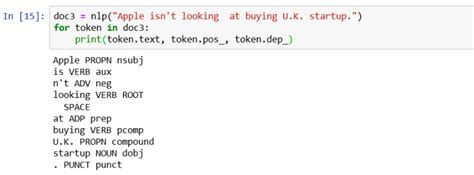 Spacy Installation And Basic Operations Nlp Text Processing Library