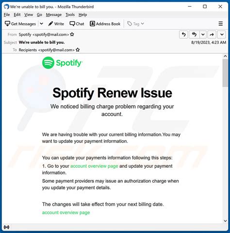 Spotify Email Scam Removal And Recovery Steps Updated