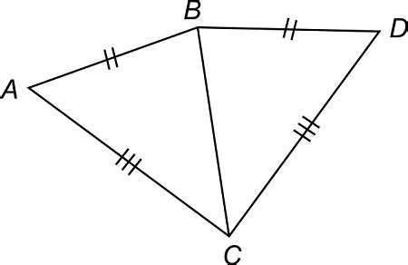 Determine If The Triangles In The Figure Are Congruent If So Write The Congruency Statement