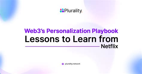 Web3 Personalization 3 Lessons Learned From Netflix