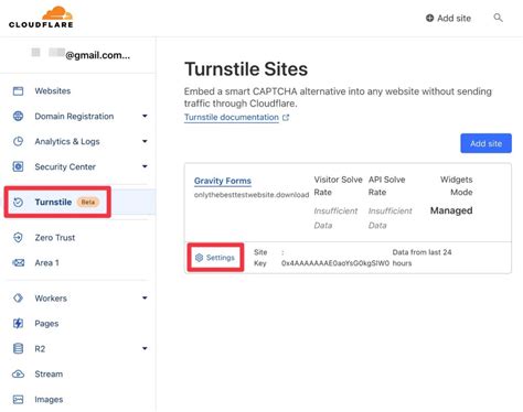 How To Get Started With Cloudflare Turnstile On Gravity Forms