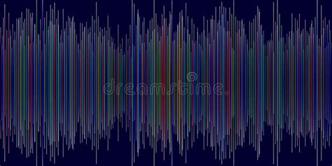 Dark Colorful Modern Style Minimalist Vertical Stripes Pattern On Dark