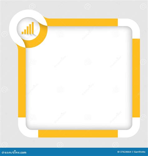 Yellow Graph Stock Vector Illustration Of Promotion 37624664