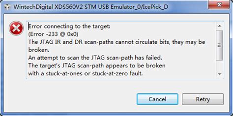 Resolved Ccstms320c6678 Jtag Connection Errorthe Jtag Ir And Dr
