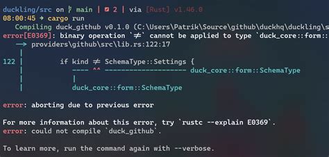 possible regression in error message for enum comparison · issue 77279