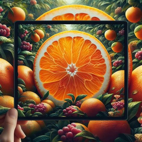 Premium Photo A Vibrant And Juicy Tangelo Fruit