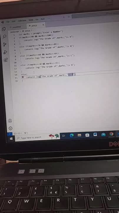 Muhammad Asfand On Linkedin Javascript Program Using Else If Statement