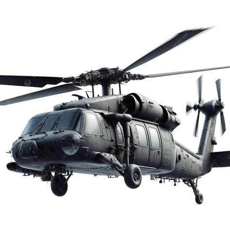 Photo Of A Army Helicopter Isolated Ai Generated Helicopter Png