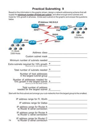 IP Addressing And Subnetting Workbook 1 5 PDF Worksheets Library