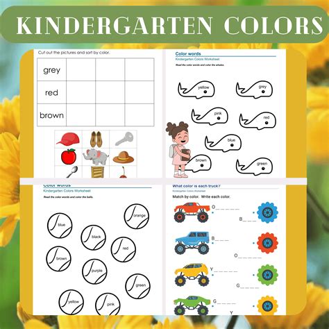 Kindergarten Colors Worksheets Made By Teachers