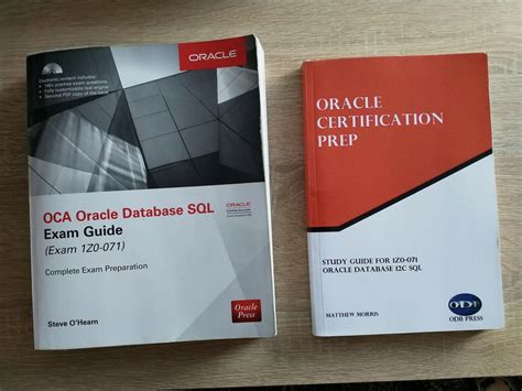 Oca Oracle Databases Sql 1z0 071 Study Guide 12c 7431302098