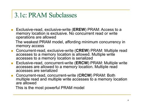 lecture 05 chapter 3 models of parallel computers and
