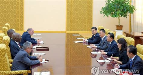 최룡해쿠바공화국 국가대표단 담화