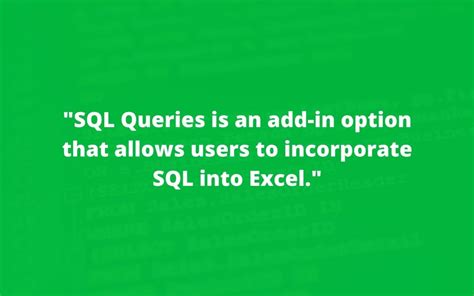 10 Excel SQL Questions Answered The Excel Experts