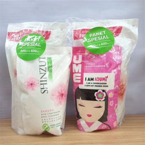 Jual Shinzui 900 Ml Kirei Gratis 420 Ml Shinzui Sakura Kota Surakarta Rikasolomarket77