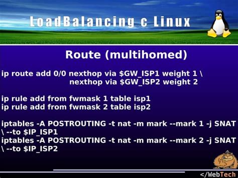 Load Balancing With Linux ODP Computer Networking Computing