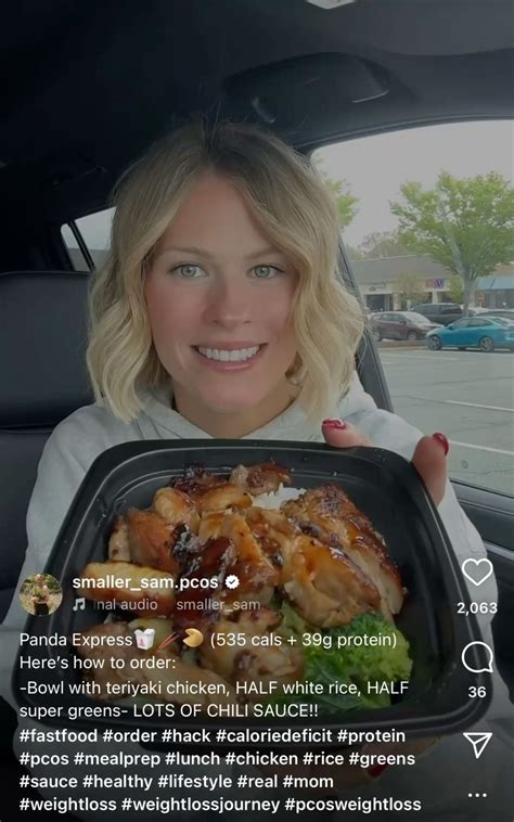 Panda Express Order Healthy Fast Food Options Fast Healthy Meals