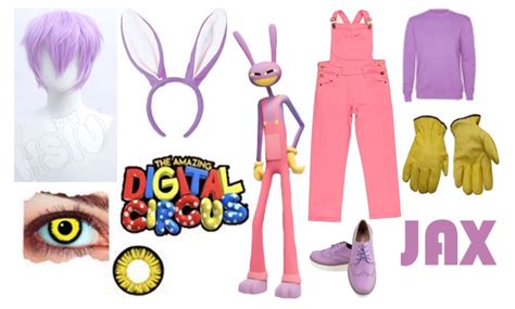 Digital Circus Jax Cosplay Clothing Footwear And Accessories Jax