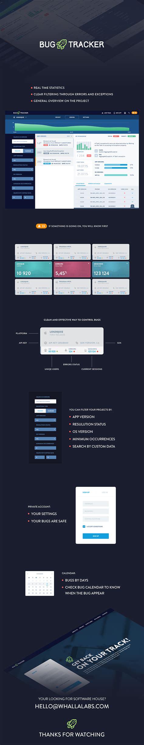 Bug Tracker On Behance
