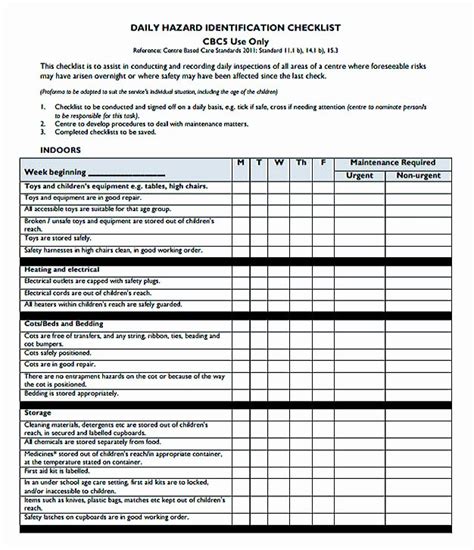 Training Checklist Template Excel Peterainsworth