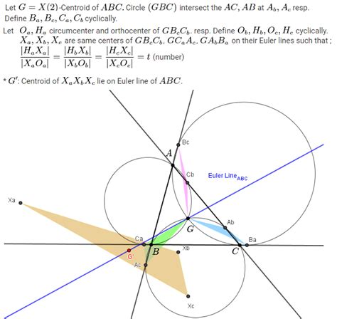 Geometri Günlüğü 1916 Centroids On Euler Line
