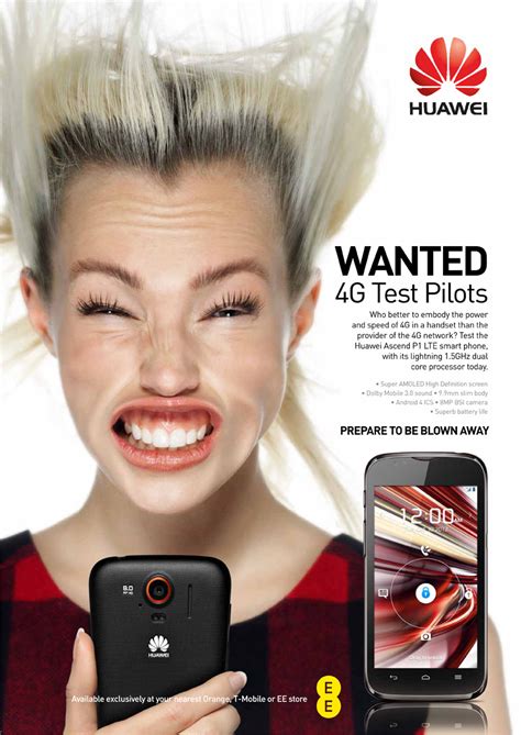 Huawei Test Pilot Campaign Behance
