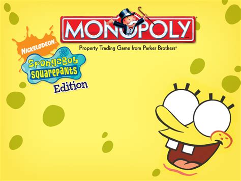 Monopoly Spongebob Edition Title Screen By Null6678 On Deviantart