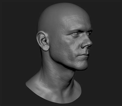 Kevin Bacon Likeness Sculpt 3d Flippednormals