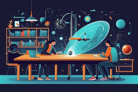 Premium Photo Depict A Physics Lab With Babes Exploring Concepts Of Motion And Velocity