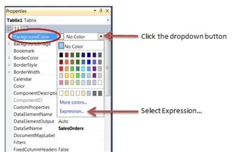 Alternating Row Colors In Sql Server Reporting Services Interface Technical Training