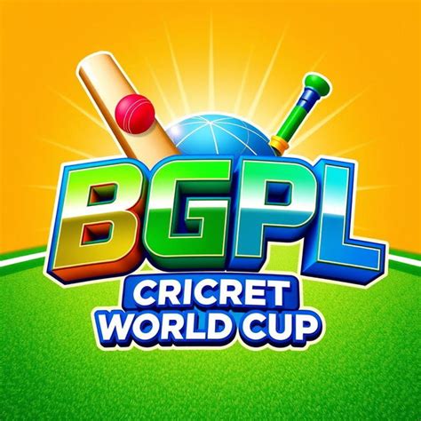 Unleash The Excitement Bgpl Cricket Tournament 2025 Logo