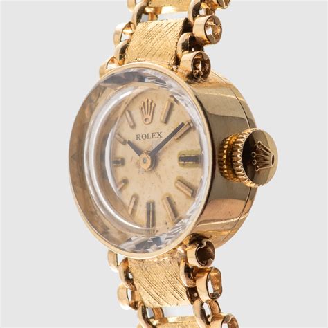 1954 Rolex Ladies Cocktail Watch 14k Ref 3277