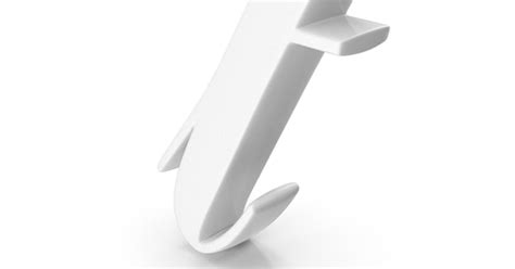 T Cursive Opti Script Font Style Alphabet White 3d Envato Elements