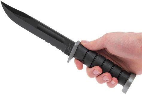 Ka Bar D2 Extreme Fightingutility Knife 1281 Semi Dentelée Molle Sheath Achetez à Prix