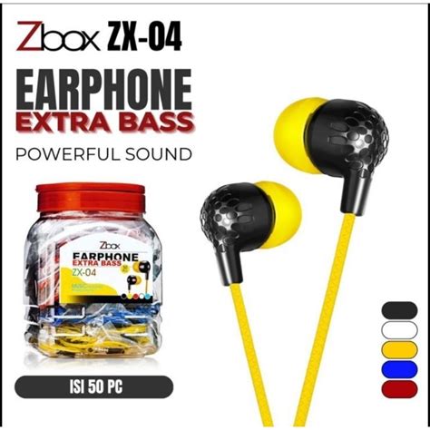 Jual HF ZBOX TOPLES ZX 04 HF EARPHONES HENSET HANDSET HANDFREE Toples Zbox ZX 04 1 Toples