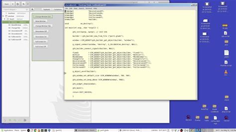 Linux Gtk Glade Programming Part 31 Window Size Movement And Decorations Youtube